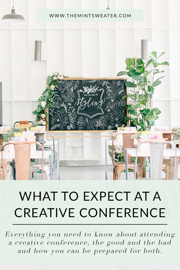 What to Expect at a Creative Conference - The Mint Sweater